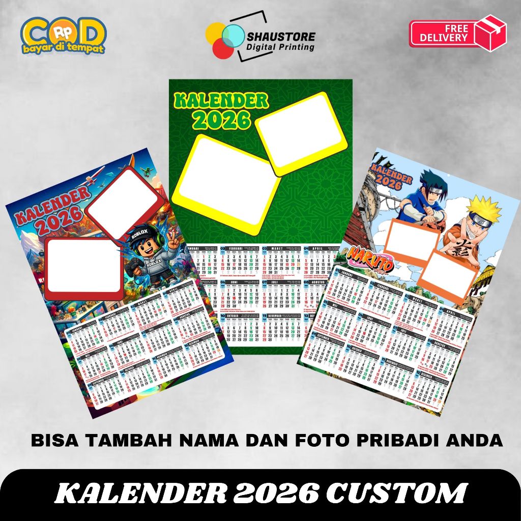 Jual Cetak Kalender Unik – Mulai dari Satu Desain, Banyak Kenangan PART ...