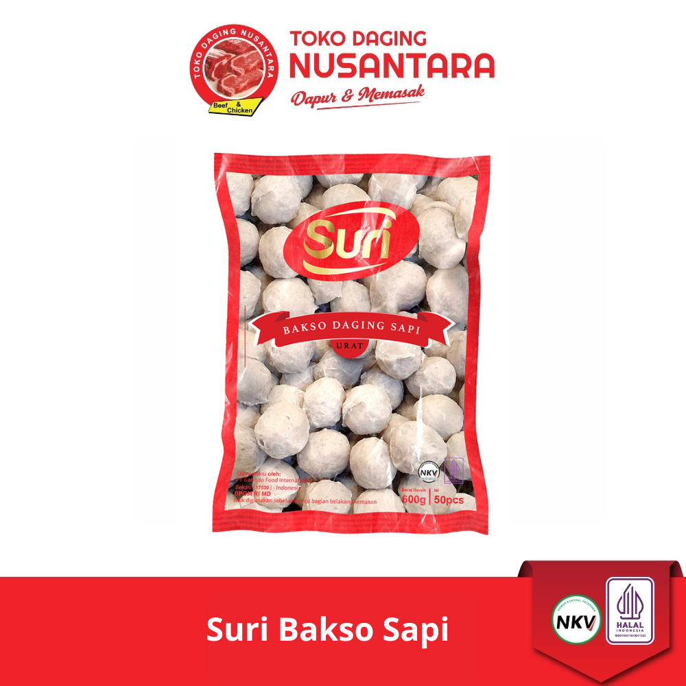 Jual Bakso Sapi Suri – 50pcs – Pilihan Bakso Reguler & Urat | Halal ...