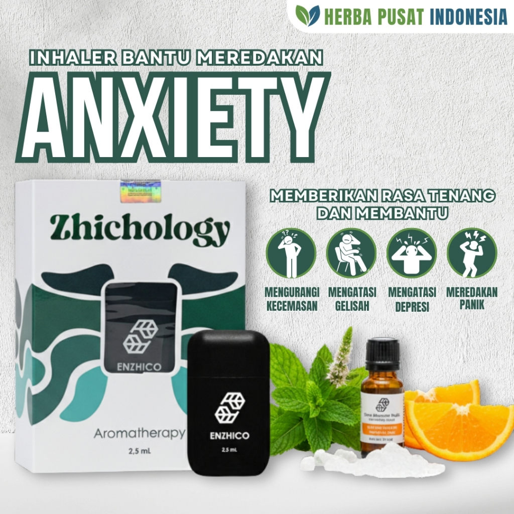 Jual ENZHICO ZHICHOLOGY Inhaler Anxiety Efektif Meredakan Stress ...