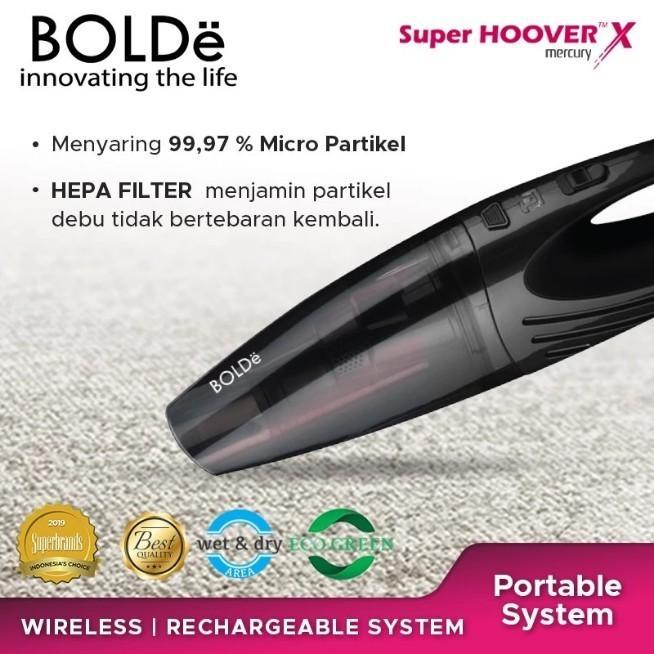 Jual Bolde Super Hoover X Mercury Cordless Vacuum / Wireless ( Tanpa ...