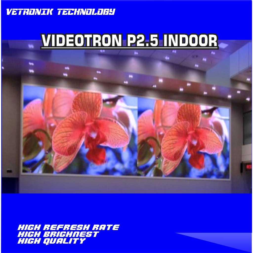 Jual VIDEOTRON FIX INSTALASI P2.5 LED SCREEN | Shopee Indonesia