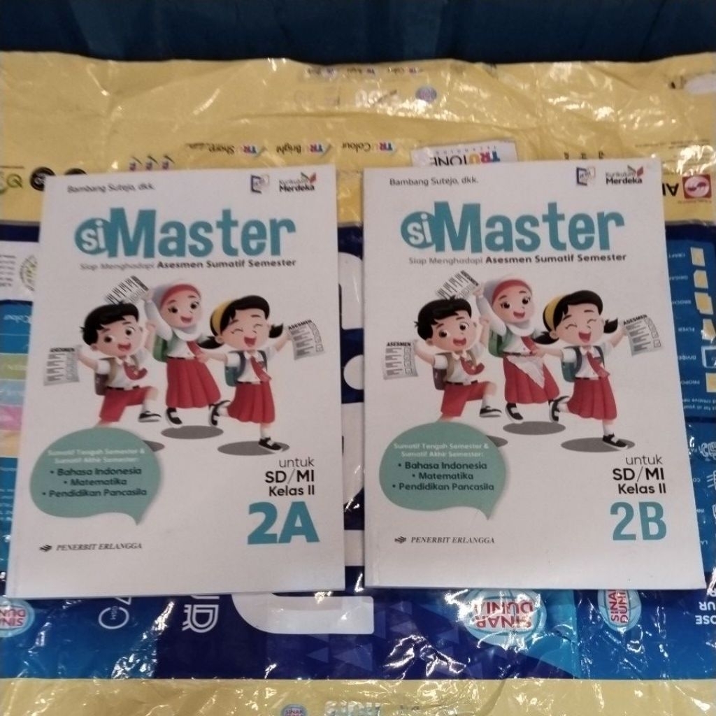Jual Si Master Siap Menghadapi Asesmen Sumatif Semester 2A - 2B SD ...