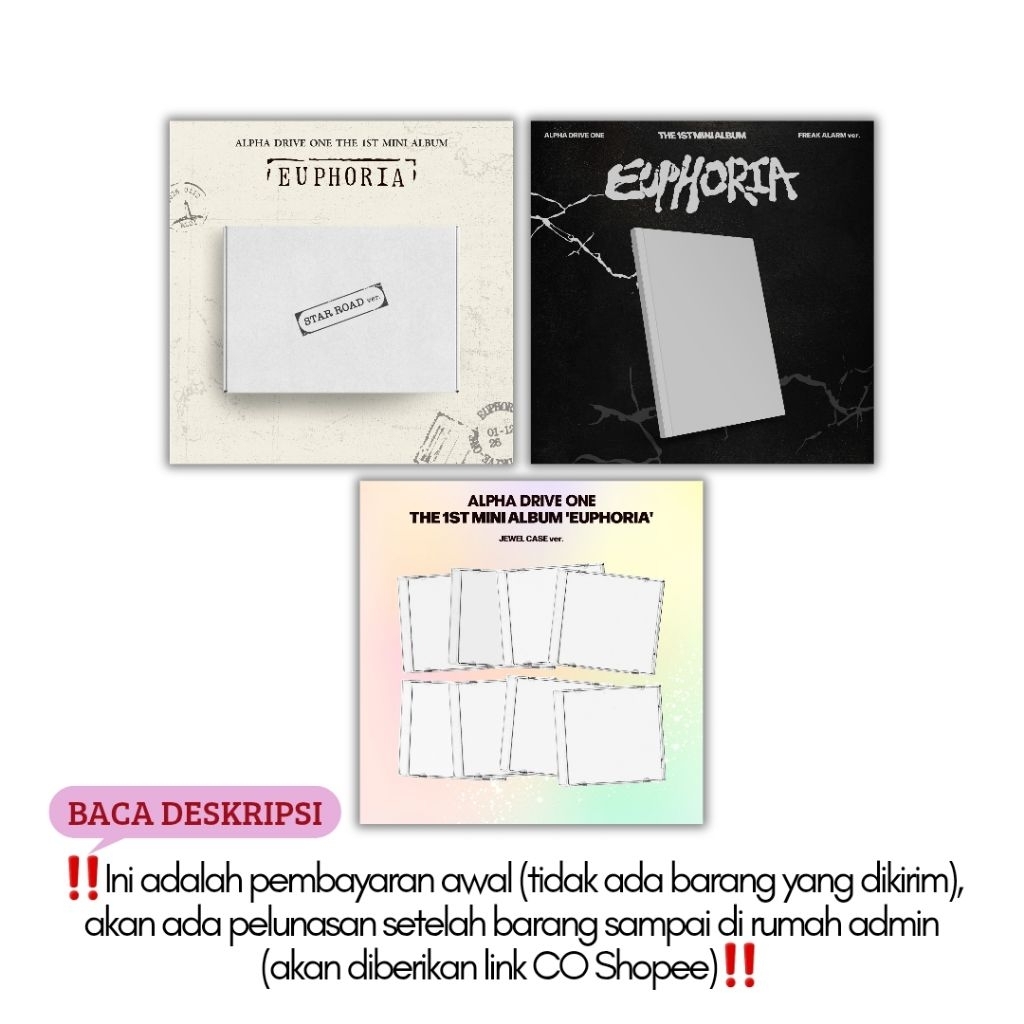 Jual [baca deskripsi] PO Pre Order ALD1 ALPHA DRIVE ONE THE 1ST MINI ...