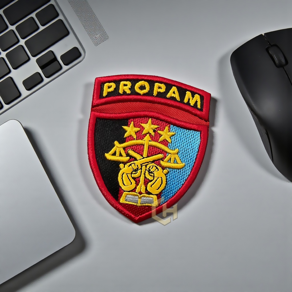 Jual BET PROPAM/BORDIR TIMBUL LOGO PROPAM/BADGE ATRIBUT PROPAM BORDIR ...