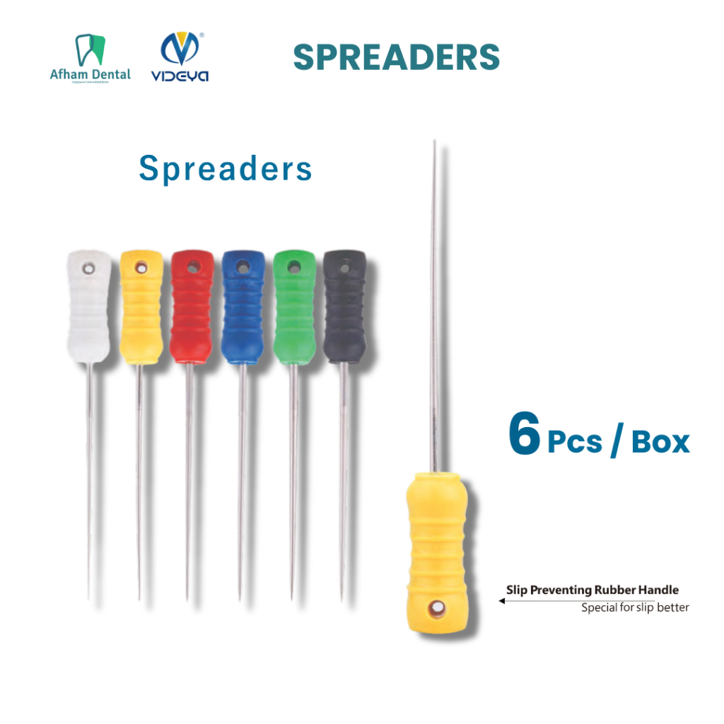 Jual Endodontic Spreader Videya Hand Use Stainless Steel – Size 15 20 ...