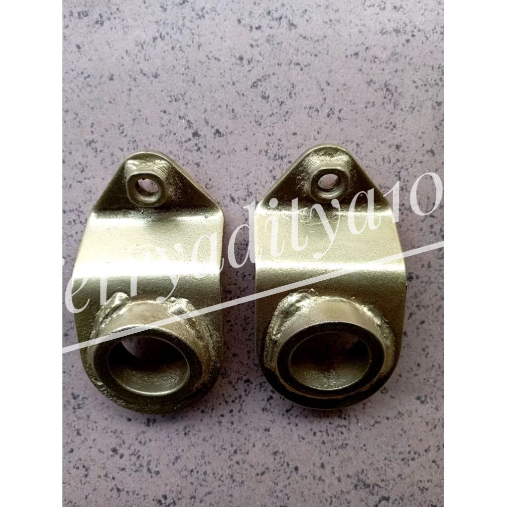 Jual pangkon besi breket dudukan knalpot original shogun 125 | Shopee ...