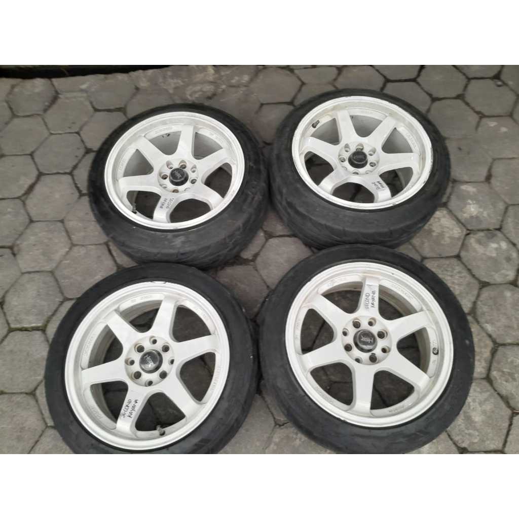 Jual VELG RACING SECOND MODEL TE37 RING 16 PCD 4X100-4X114,3 PNP YARIS ...