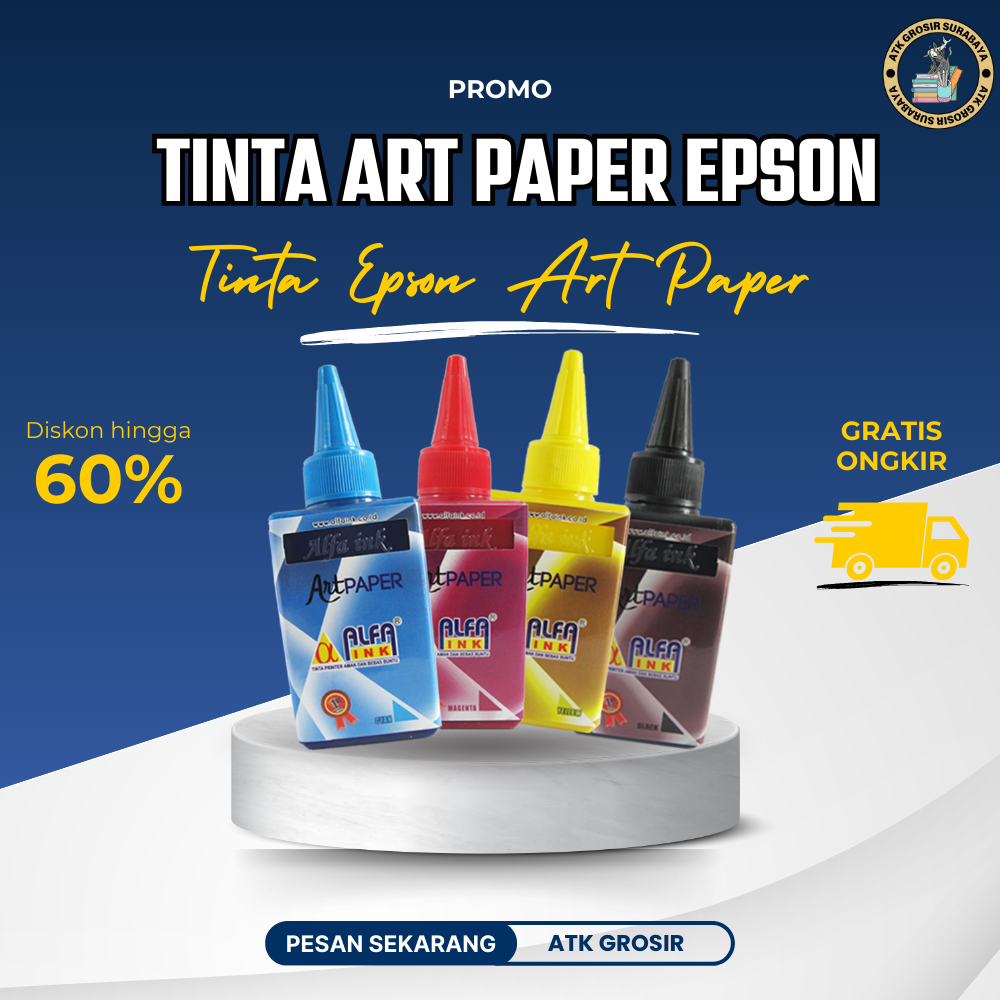 Jual Tinta Artpaper 100 ml Tinta Epson Art Paper 100ml Alfaink Tinta ...