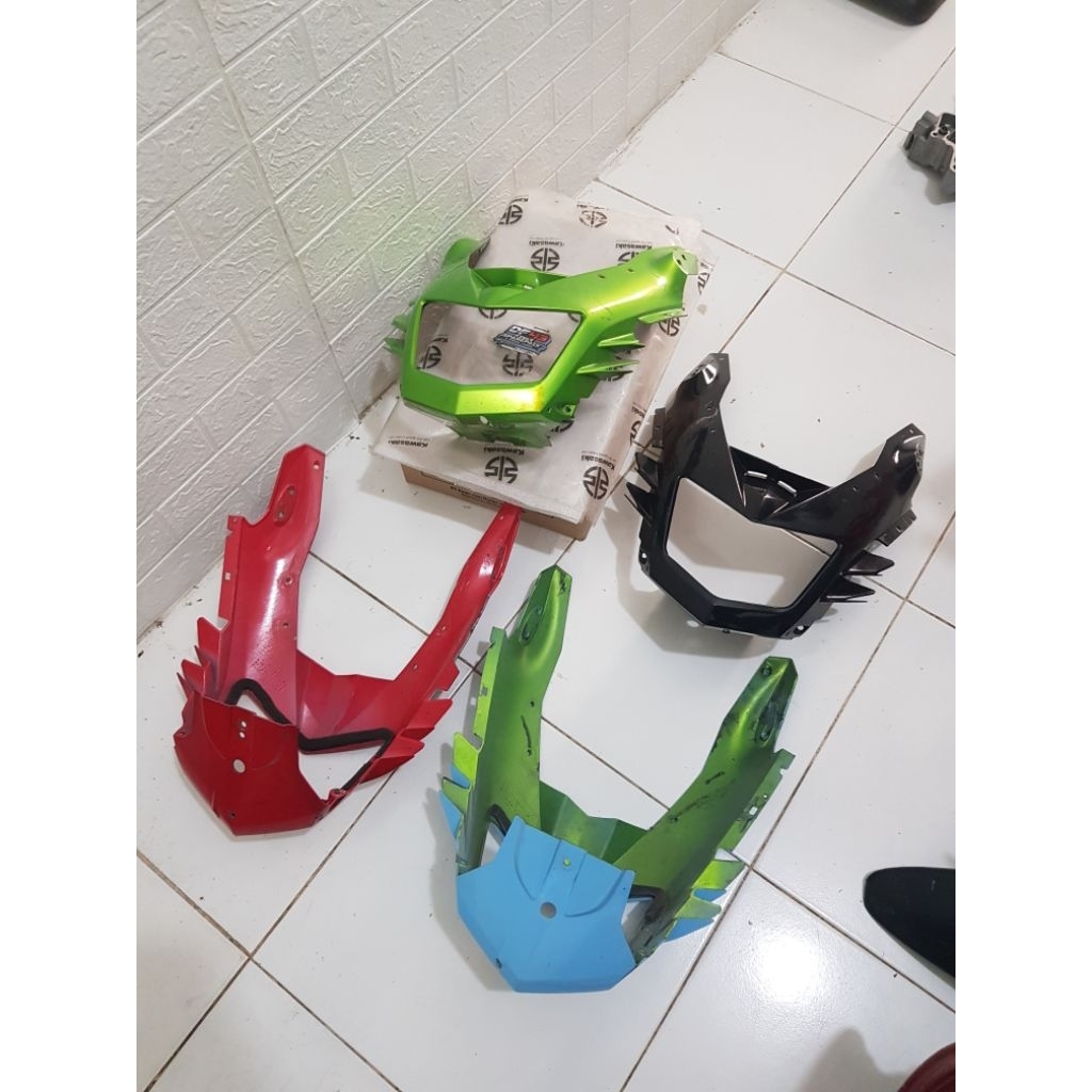 Jual Batok depan ninja rr new original (bahan repair & cat ulang ...