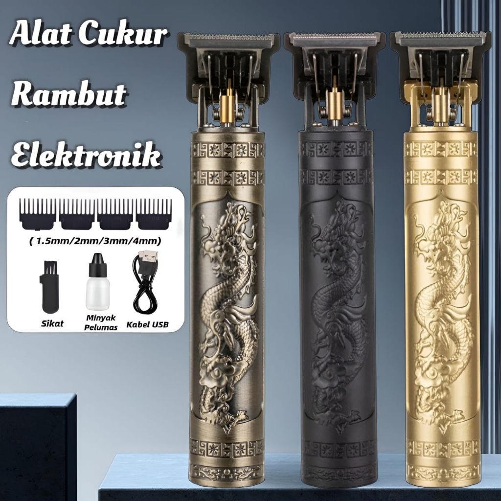 Jual Alat Cukur Rambut Elektrik Cukur Jenggot mesin Potong Rambut Hair ...