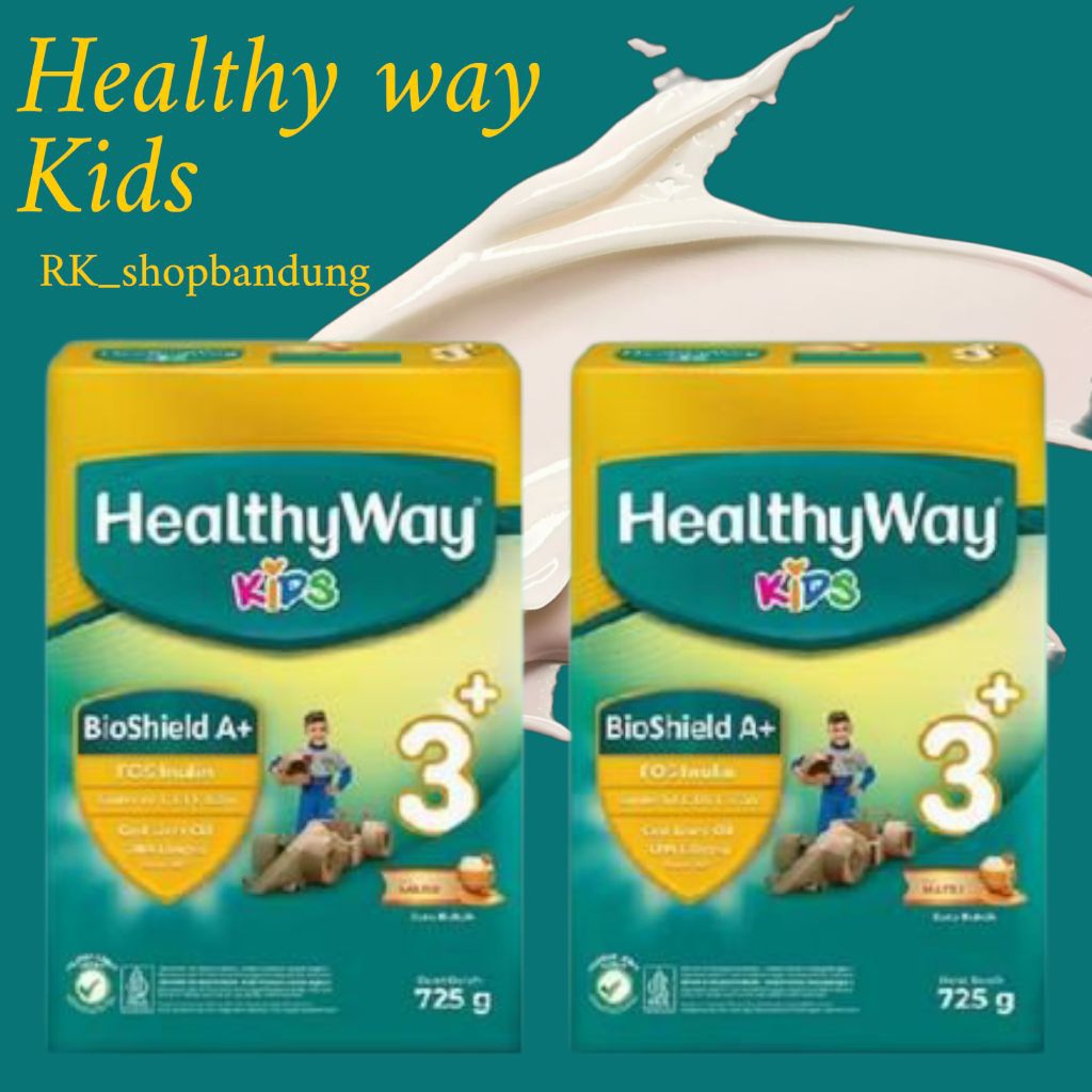 Jual healthy way kids 3+ vanila, madu 725gr (beli 2 free jadiah ...