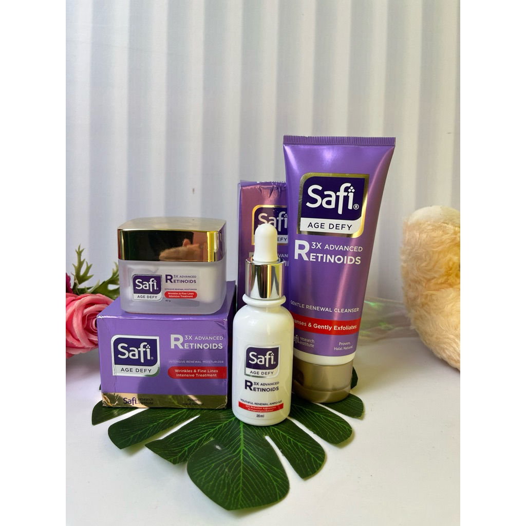Jual SAFI AGE DEFY 3X RETINOID (SET) | Shopee Indonesia