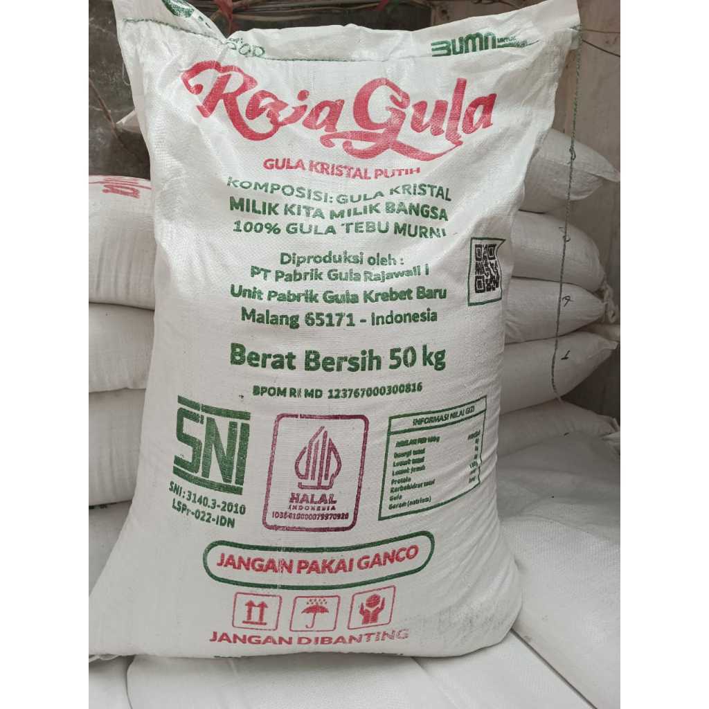 Jual YY - GULA LOSS RAJA GULA KEMASAN 50 KG SAK SAK AN | Shopee Indonesia
