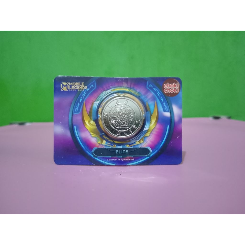 Jual Choki Choki x Mobile Legends Bang Bang Official Coin Rank - ELITE ...