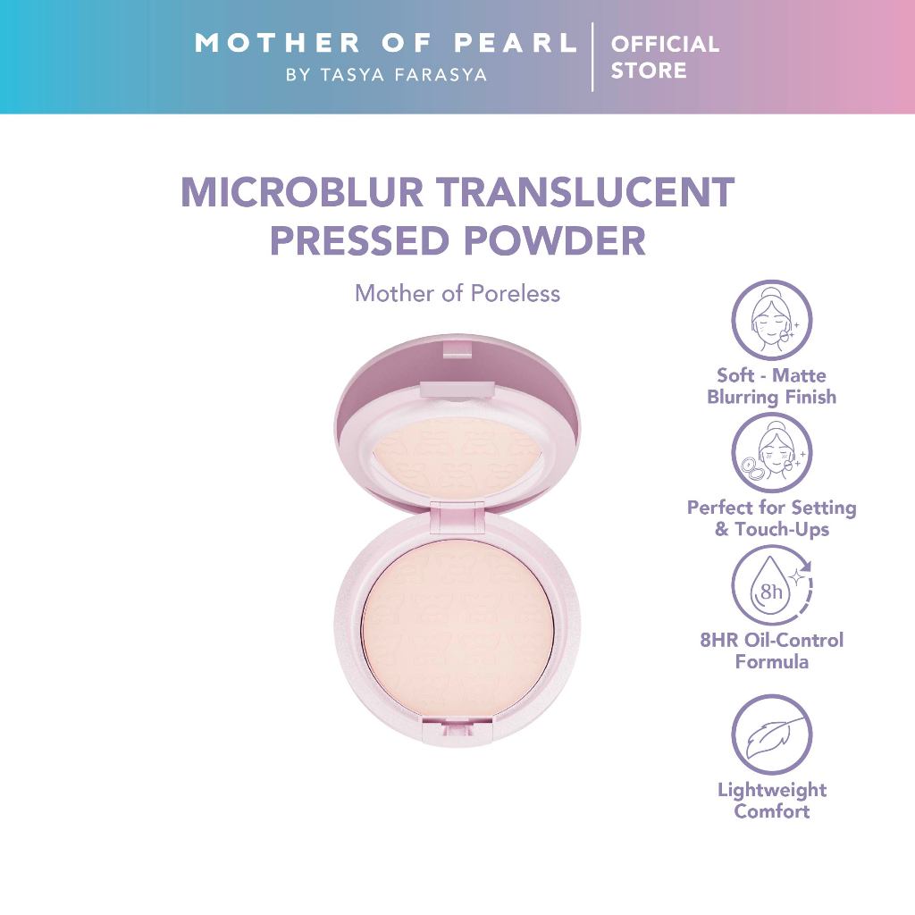 Jual MOP - Microblur Translucent Pressed Powder | Shopee Indonesia