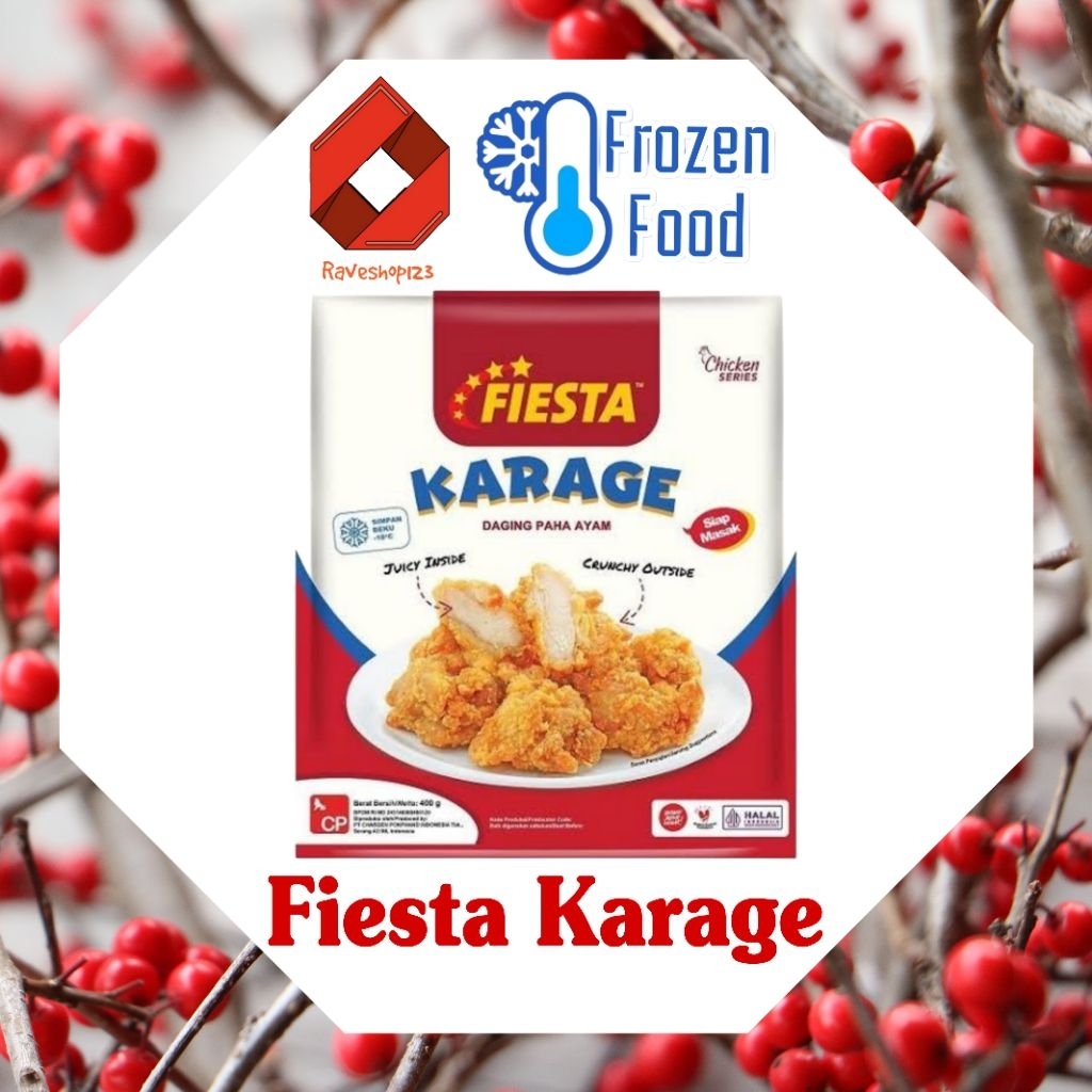 Jual FIESTA CHICKEN KARAGE 250GR / 400gr | Shopee Indonesia