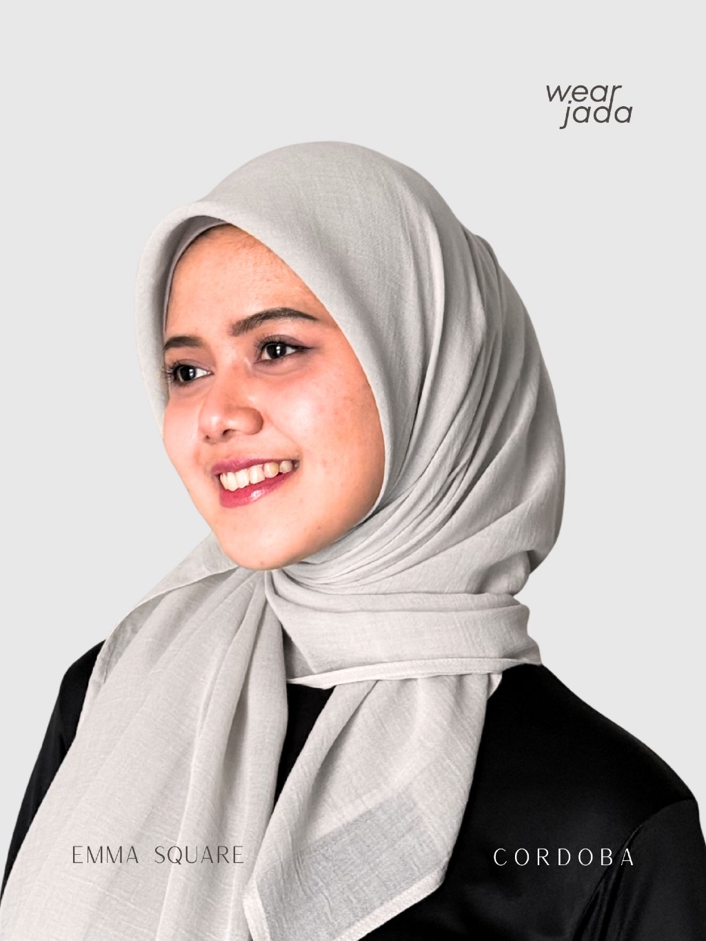Jual Wear Jada Emma Square [130 cm] Hijab Syari Anti Lecek Adem Ringan ...