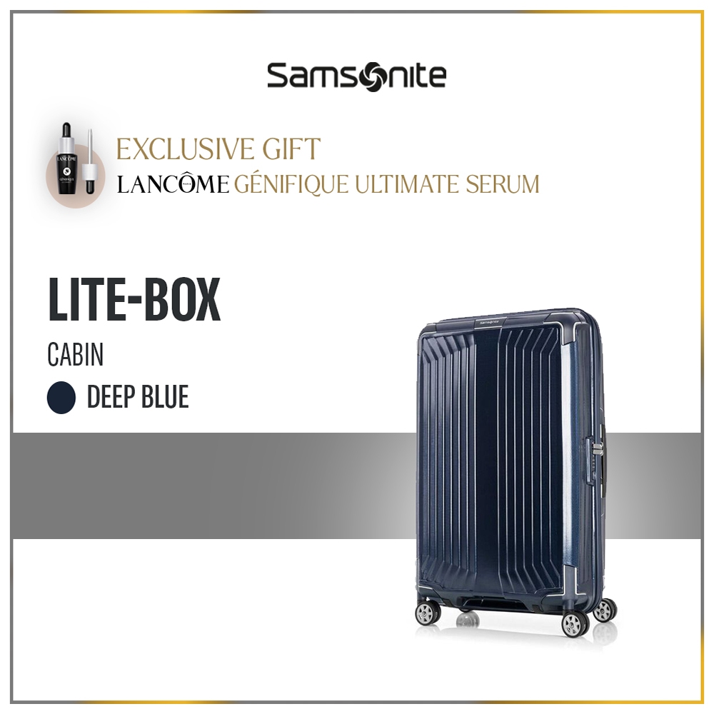 Jual Samsonite Koper Hardcase Lite-Box Spinner Cabin 20 Inch - Deep ...