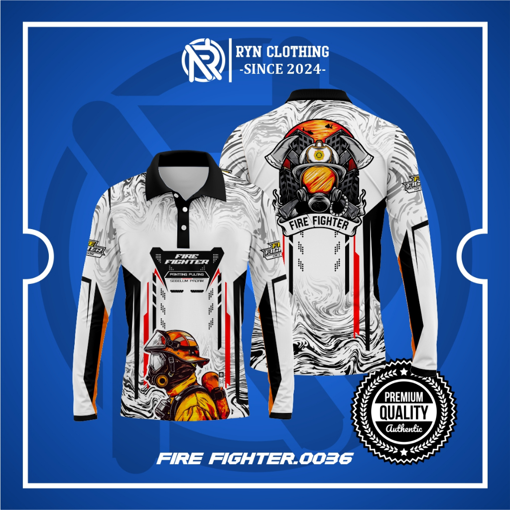 Jual JERSEY DAMKAR PEMADAM KEBAKARAN FREE CUSTOM DESIGN DRYFIT FULL ...
