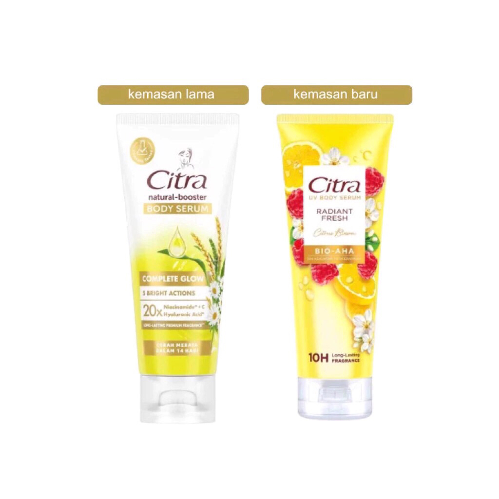 Jual CITRA BODY SERUM RADIANT FRESH - 180 ml | Shopee Indonesia