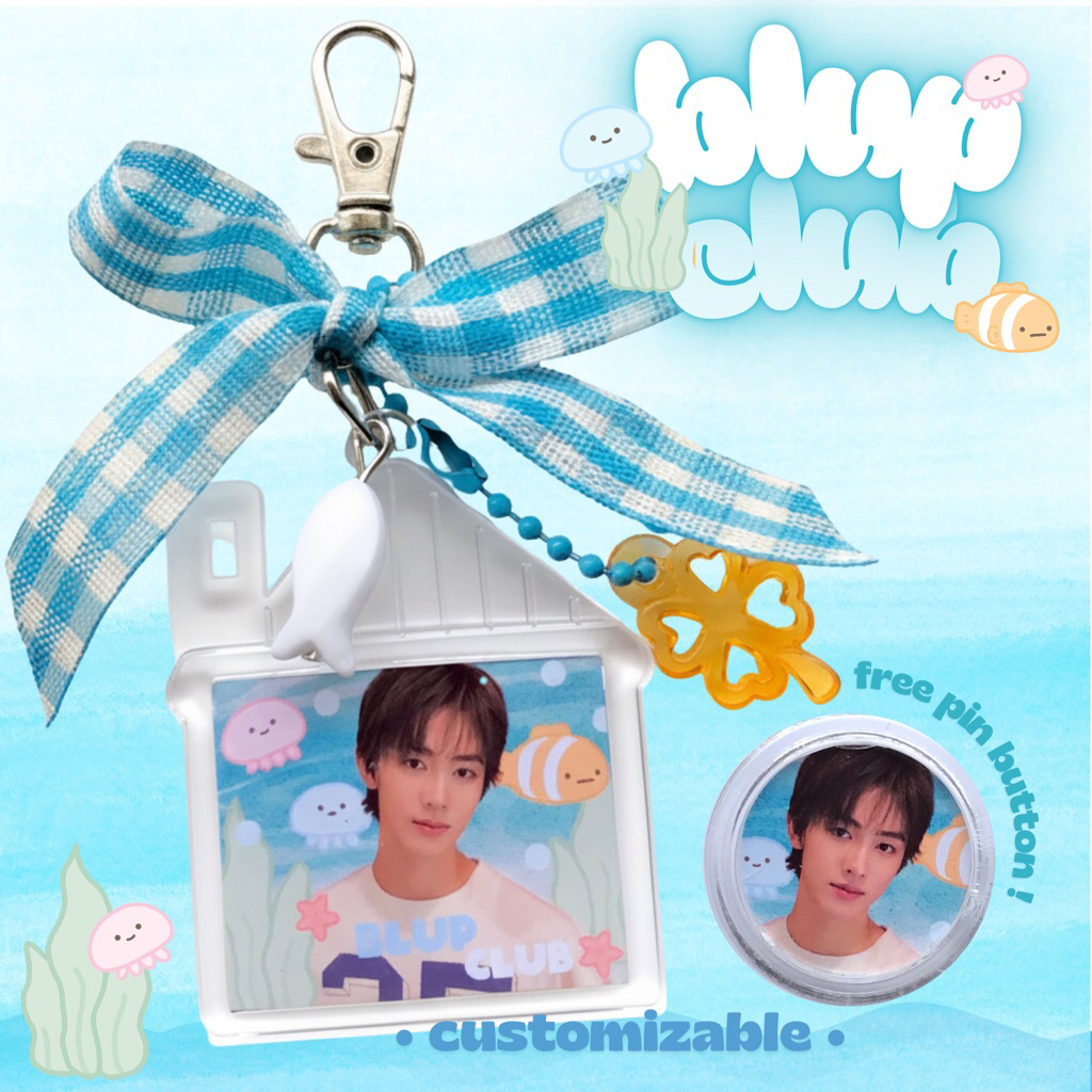 Jual Blupp Clubb Keychain | t. gantungan custom member idol kpop actor ...