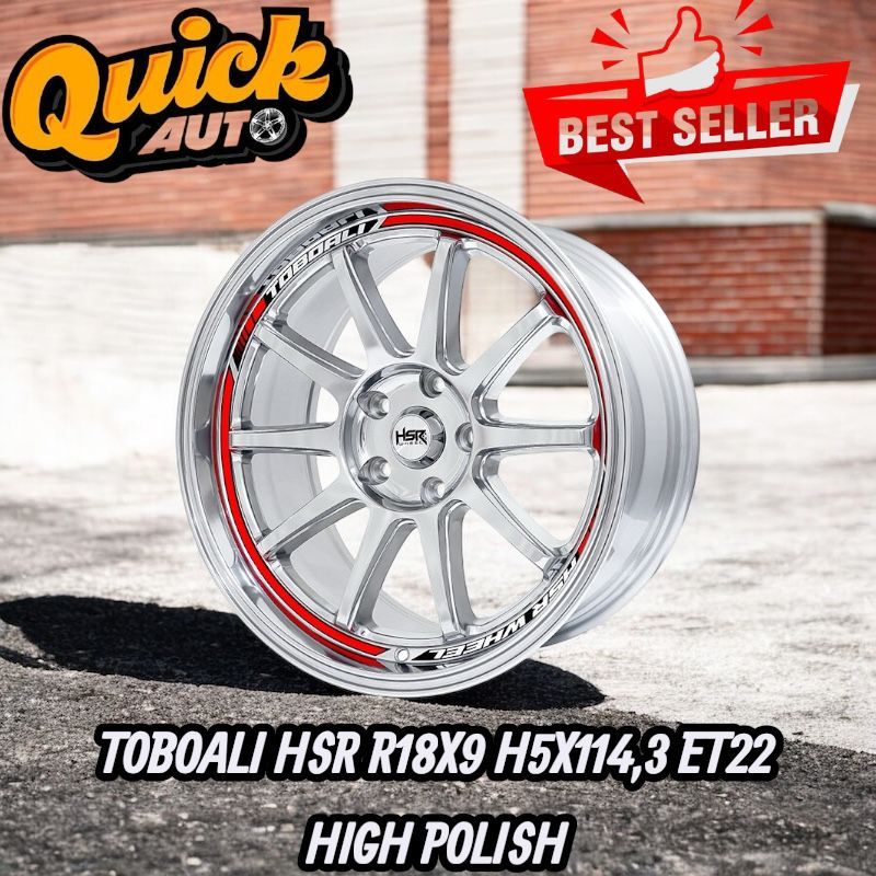Jual Velg Racing Mobil Expander, Rush, Terios, Innova R18 DLL TOBOALI ...