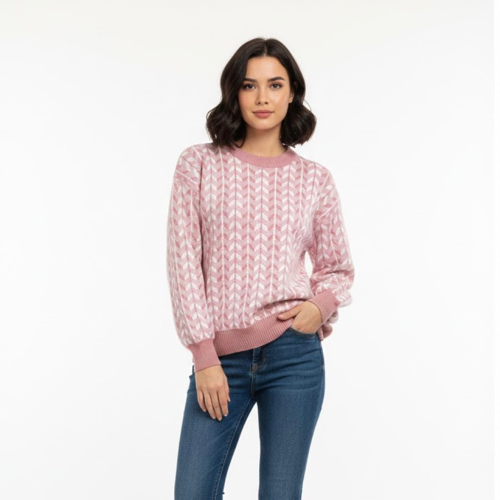 Jual Valerie Knit Rajut Import/ Atasan Rajut Wanita - Korean Knit ...