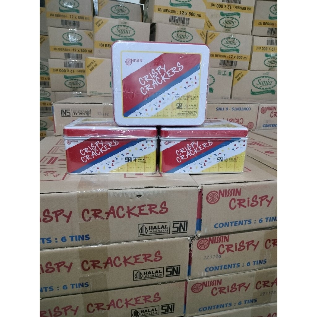 Jual Crispy Nissin kaleng 750g (DUS) | Shopee Indonesia