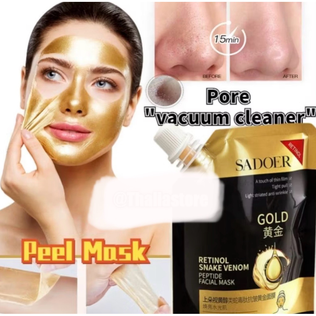 Jual SADOER GOLD PEEL OFF MASK | Shopee Indonesia
