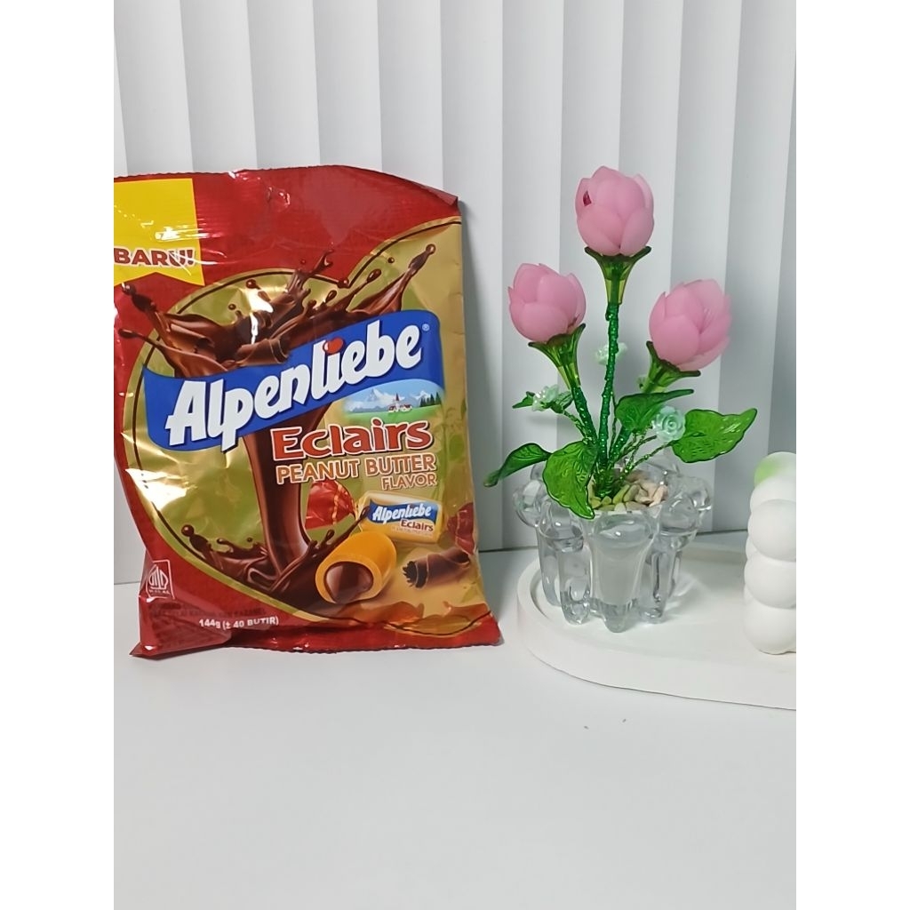 Jual PERMEN ALPENLIEBE ECLAIRE PEANUT BUTTER 144g | Shopee Indonesia