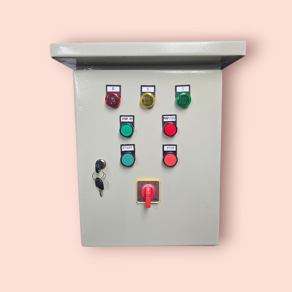 Jual PANEL POMPA 3PHASE 7.5KW/10HP 1TANKI | Shopee Indonesia