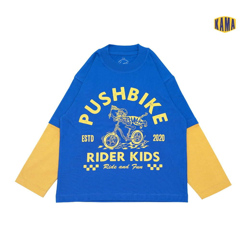 Jual Kama Garage - Oversize T shirt Double Layer - Baju Kaos Anak ...