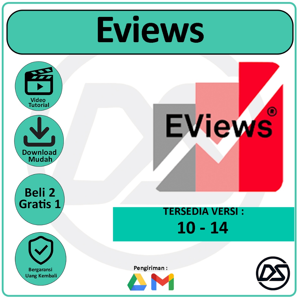 Jual Eviews terbaru 2025 eviews versi lengkap full version permanen ...