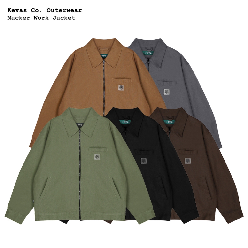 Jual Kevas Macker Work Jacket (Boxy Cut) | Shopee Indonesia