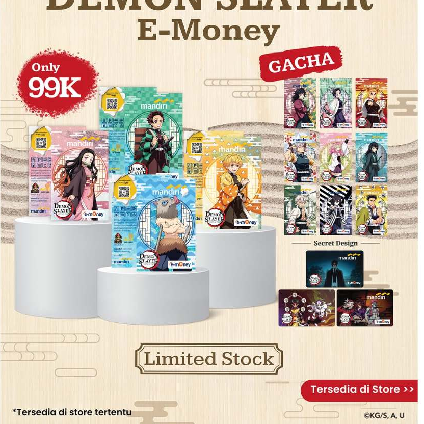 Jual e-Money FamilyMart x Demon Slayer: Limited Edition Official ...