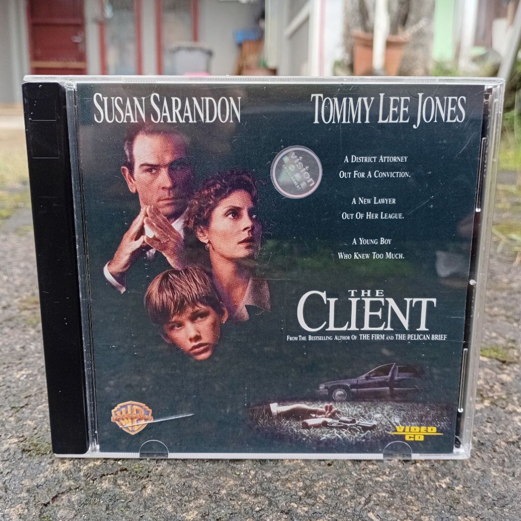 Jual VCD The Client Tommy Lee Jones (1994) Teks Indonesia Original ...