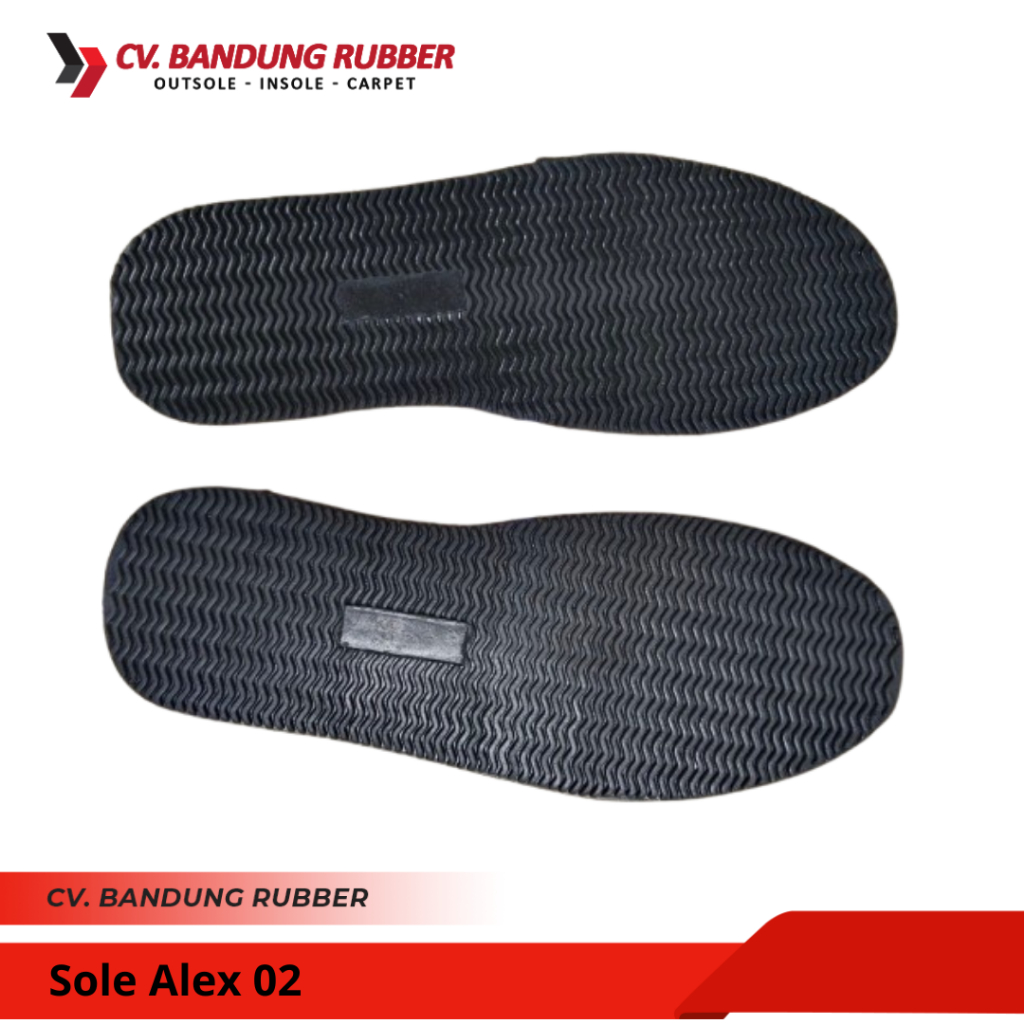 Jual Outsole Karet Alex 02 Hitam Alas Sepatu Jogging Outsole Sepatu ...