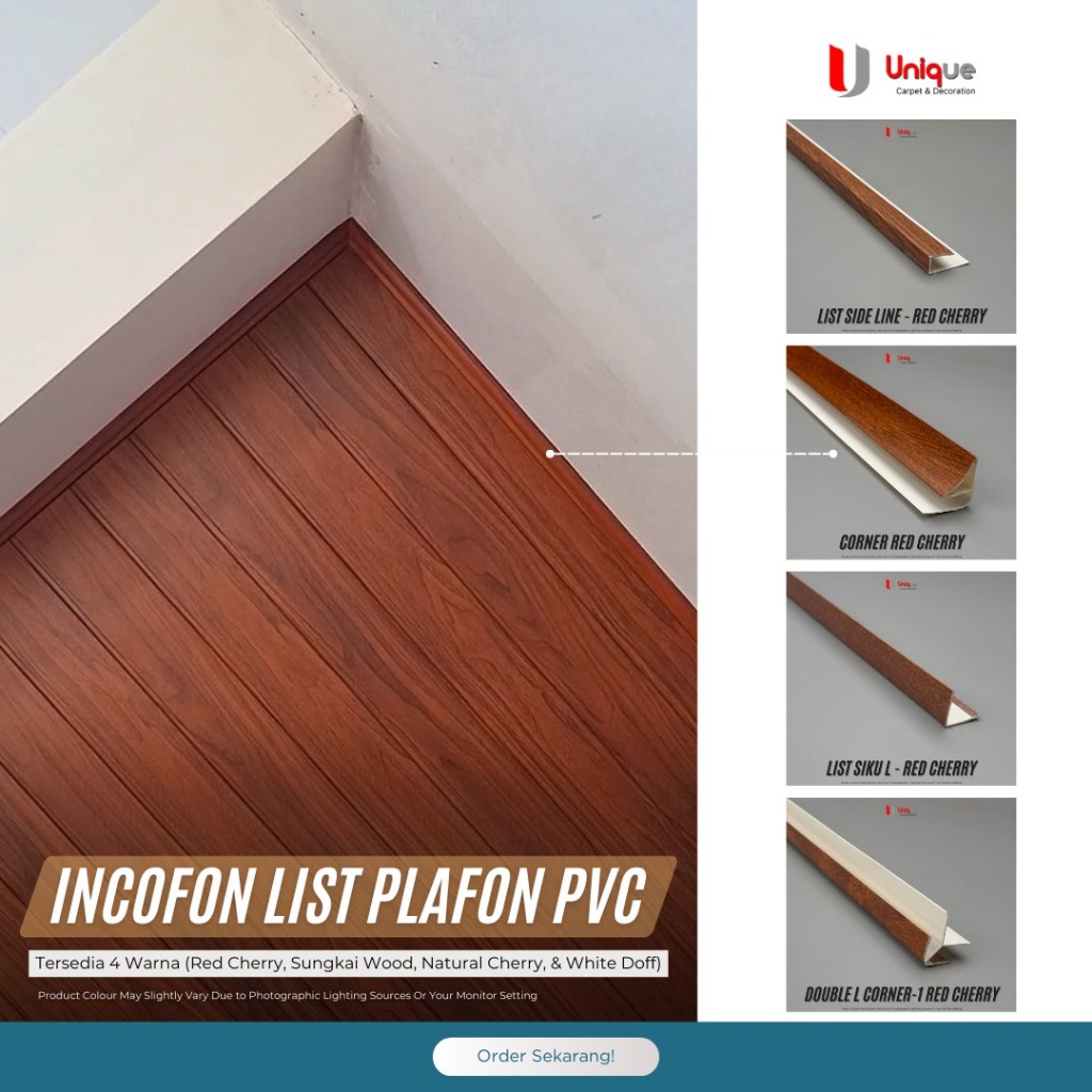 Jual INCO - List PVC Plafon / List Penutup & List Sambungan Antar ...
