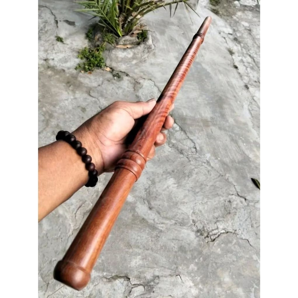 Jual Tongkat komando kayu stigi barek laut super 60cm | Shopee Indonesia