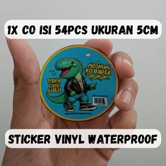 Jual Sticker usaha bahan vinyl anti air | 1x CO isi 54 pcs | bisa ...