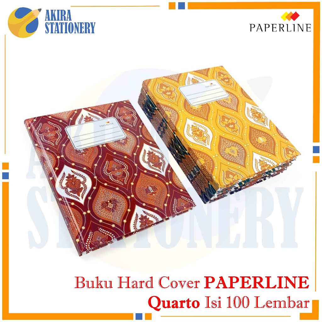 Jual Hard Cover PAPERLINE Quarto 100 / Buku Akutansi Keuangan PPL ...