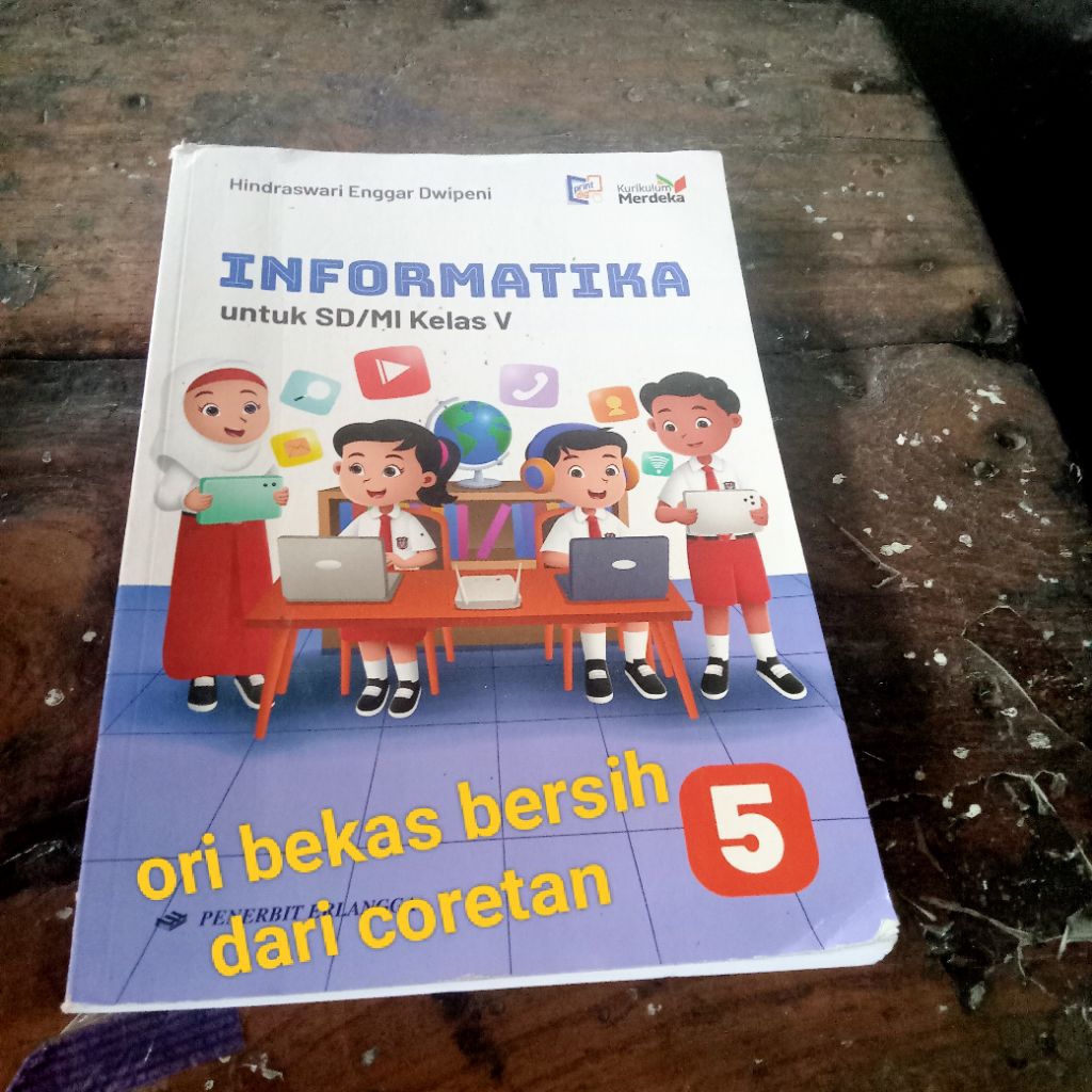 Jual Buku INFORMATIKA untuk SD/MI KELAS V 5 Kurikulum MERDEKA ...