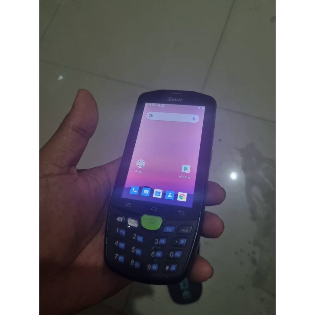 Jual Seuic autoID 9N PDA HP scanner barcode QR code untuk ekspedisi ...