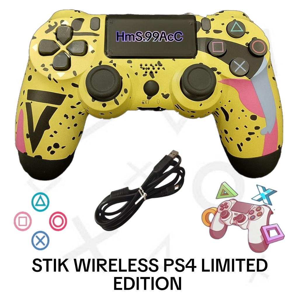 Jual Stik Wireless PS4 FIFA New EDITION Light Bar / Joystick PS4 ...