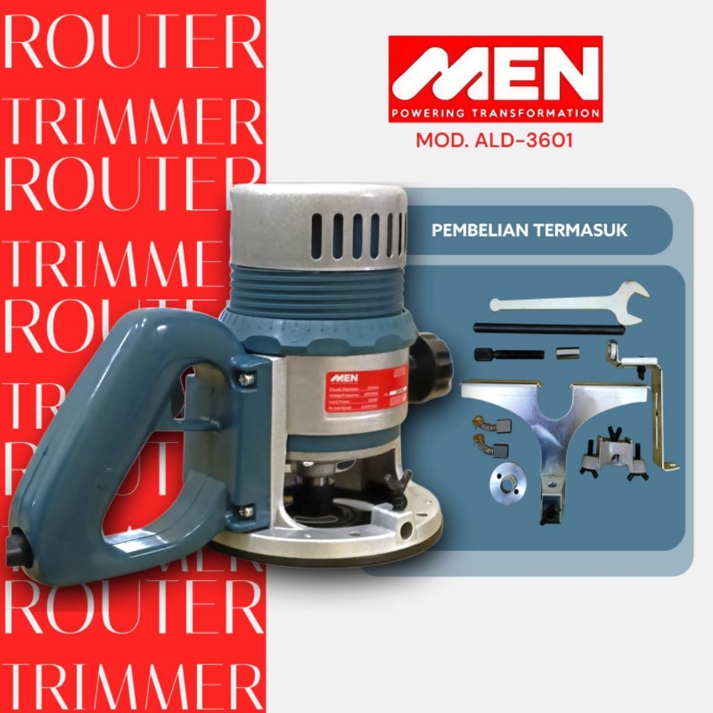 Jual Mesin Router Kayu MEN MOD. ALD-3601 Propil Kayu Besar MEN Electric ...