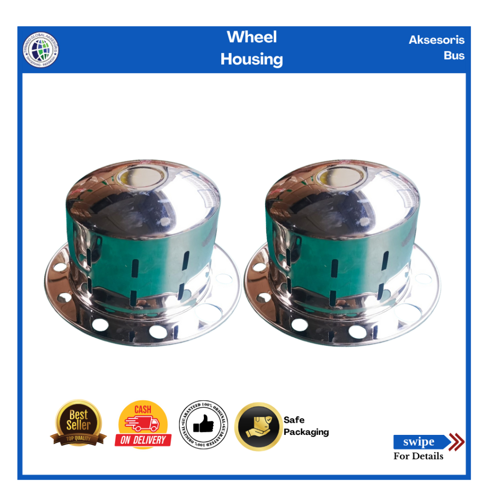 Jual [MODEL ALCOA] Wheel Houssing Bus/Cover Wheeldop Bus/Truck | Shopee ...
