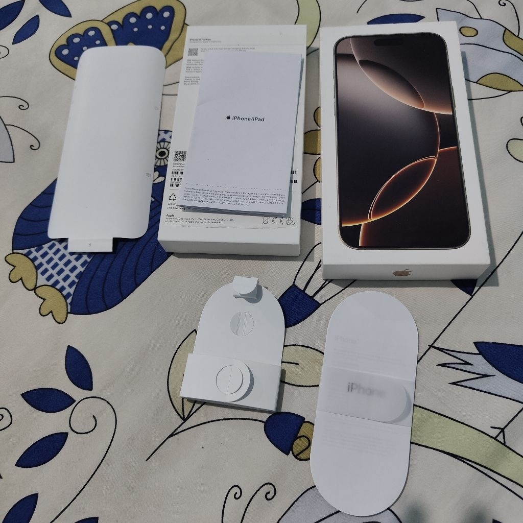 Jual Dus Box iPhone 16 PRO MAX 256GB Desert Titanium iBox Original ...