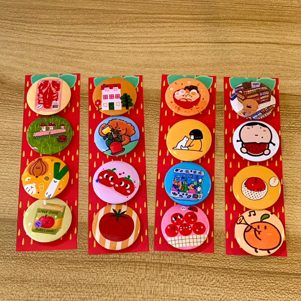 Jual DAS MINI PIN BUTTON SATUAN • 36 VARIASI | Shopee Indonesia