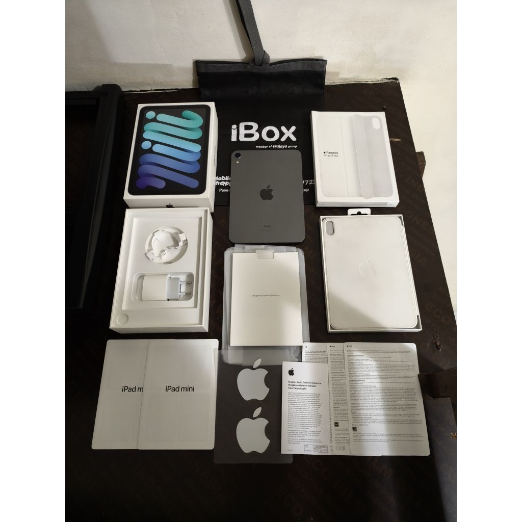 Jual ipad Mini 6 256gb IBOX Resmi lengkap normal original | Shopee ...