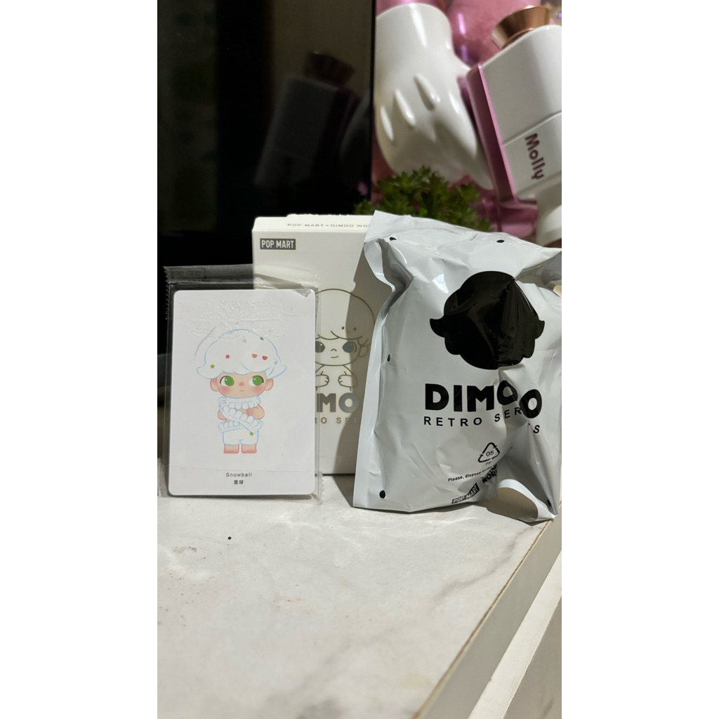 Jual Popmart Dimoo Retro Series Snowball | Shopee Indonesia